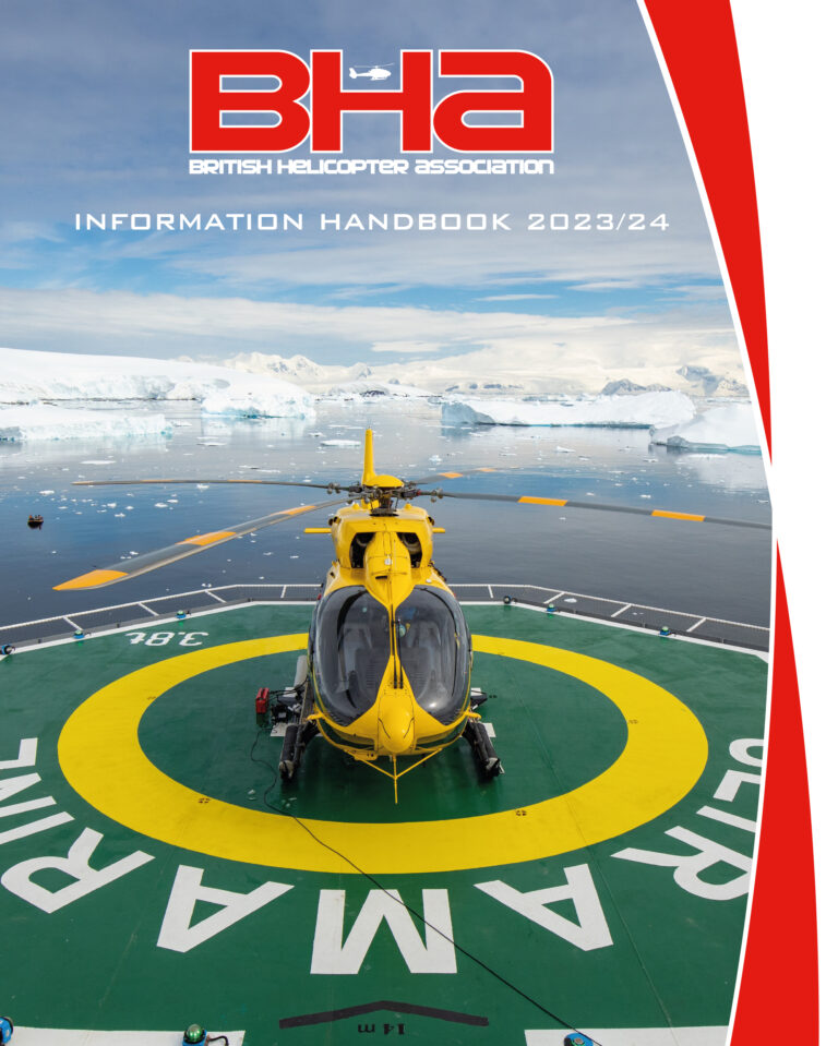 BHA Cover 2023 - BHA | British Helicopter Assocation